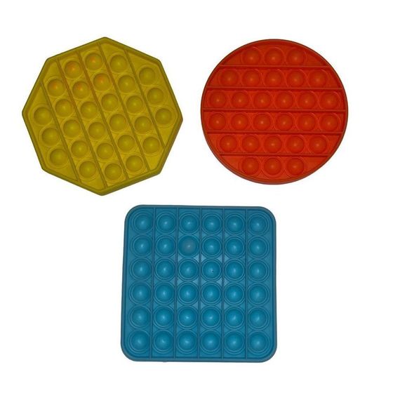 Bubble Pop it Fidget | Toys | Bubble Pop It Shape Fidget Toy Bundle ...
